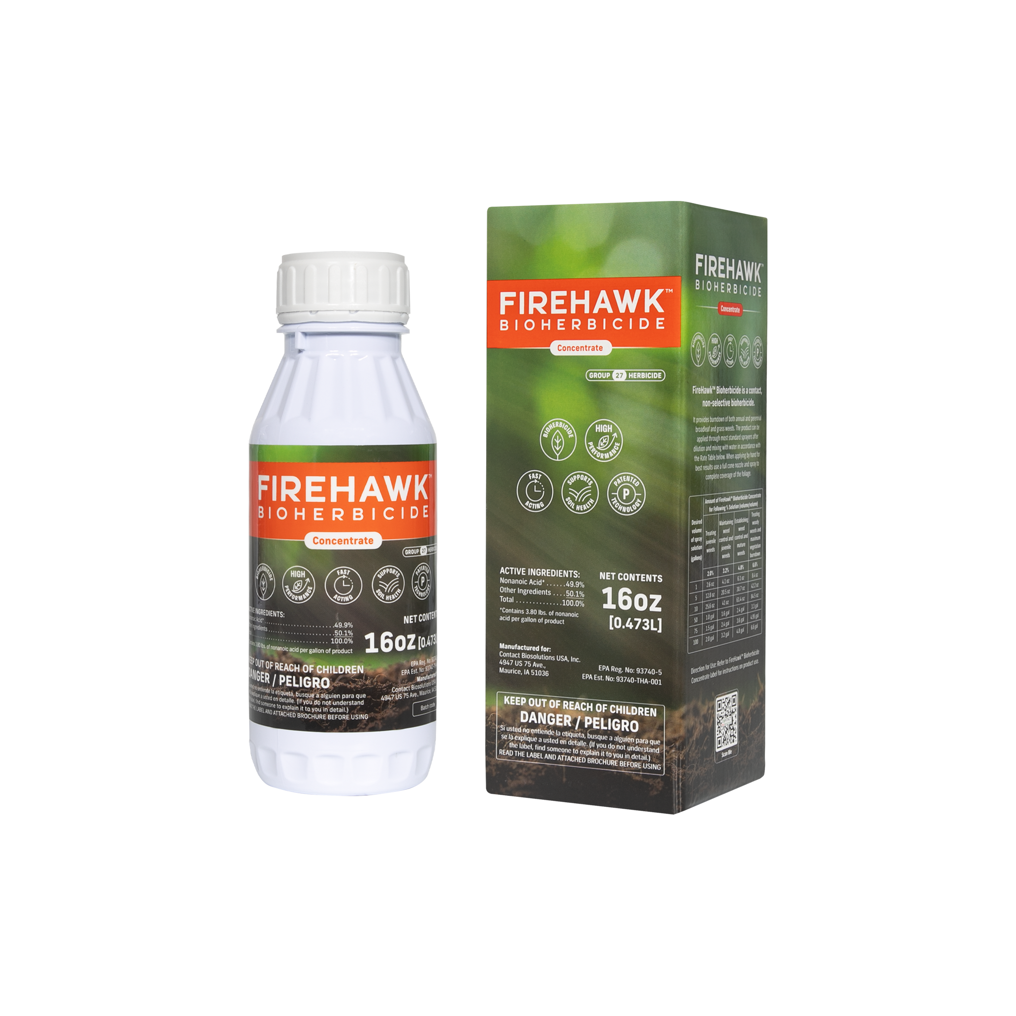 FireHawk Bioherbicide Concentrate-16Oz